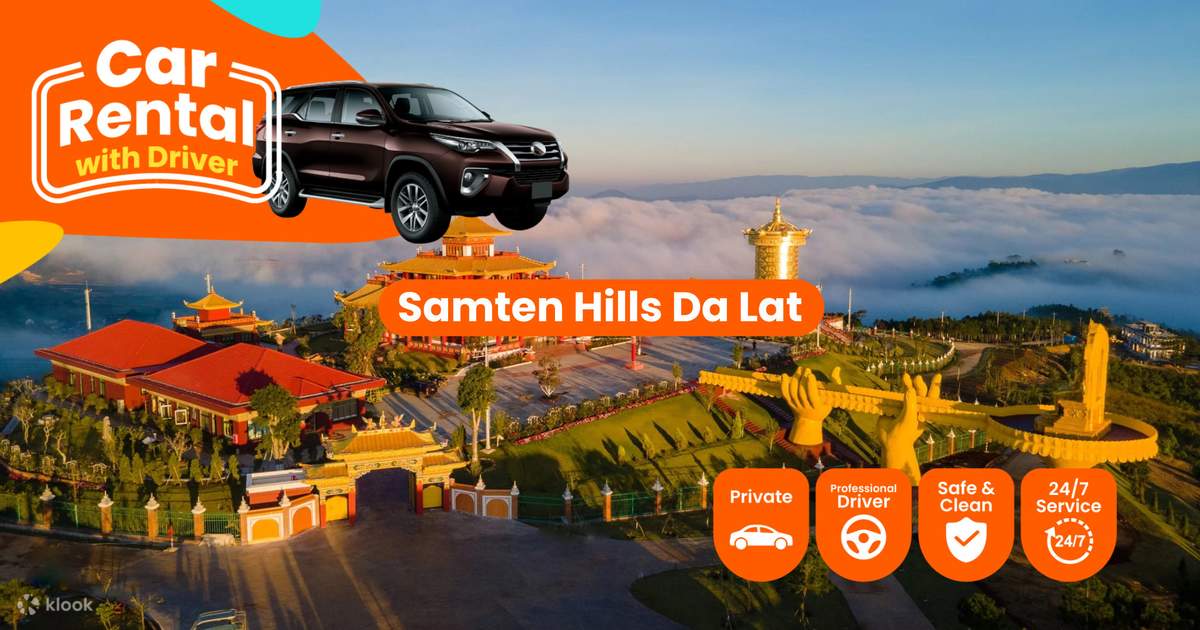 Da Lat Private Transfer To Samten Hills Da Lat - Klook