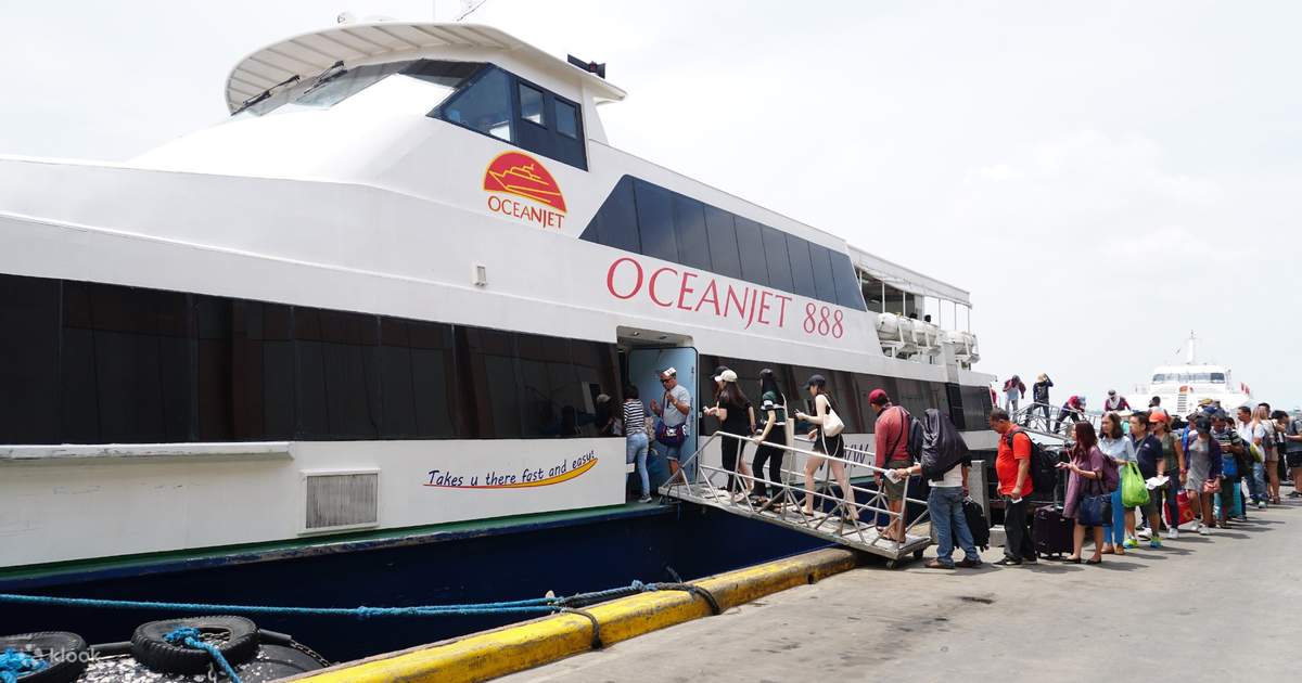 OceanJet 單程／往返渡輪船票（宿霧出發） - Klook 客路