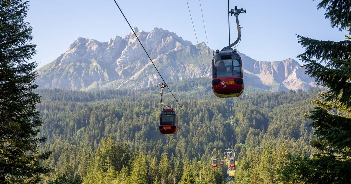 Mount Pilatus Golden Round Trip Ticket by Boat, Rack Railroad and Cable ...