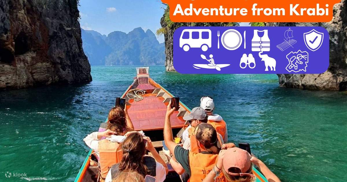 Jungle Escape: Khao Sok Adventure from Krabi - Klook Malaysia