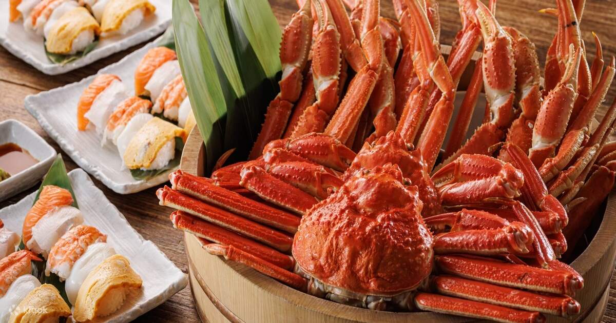 Crab Sanmi (KANIZANMAI) All you can eat crab - Shinjuku, Tokyo - Klook ...