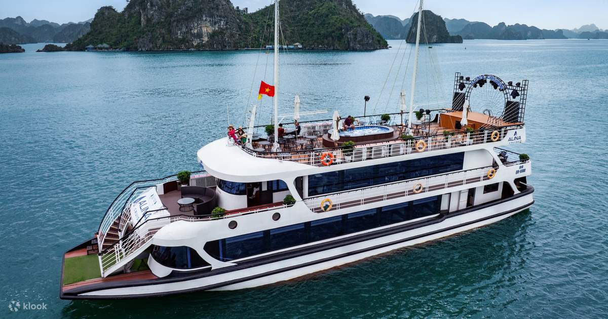 Ha Long Day Tour with Sung Sot and Ti Top by 5-Star Alina Cruise ...