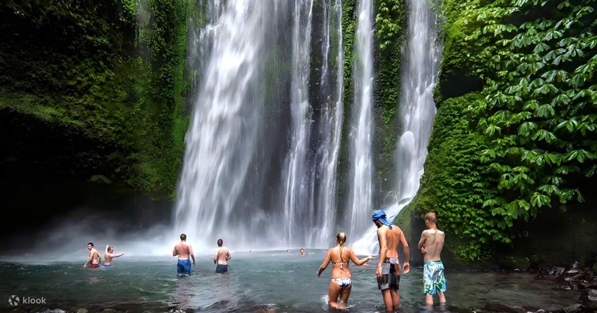 Sendang Gile Waterfall and Senaru Village Tour with English Speaking ...