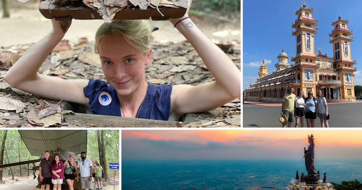 Cu Chi Tunnels, Cao Dai Temple, Ba Den Mountain Full Day from Ho Chi ...