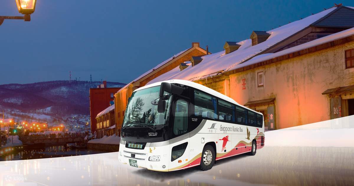 Shared Sightseeing Bus Transfers Between Otaru and Tokachigawa Onsen in ...
