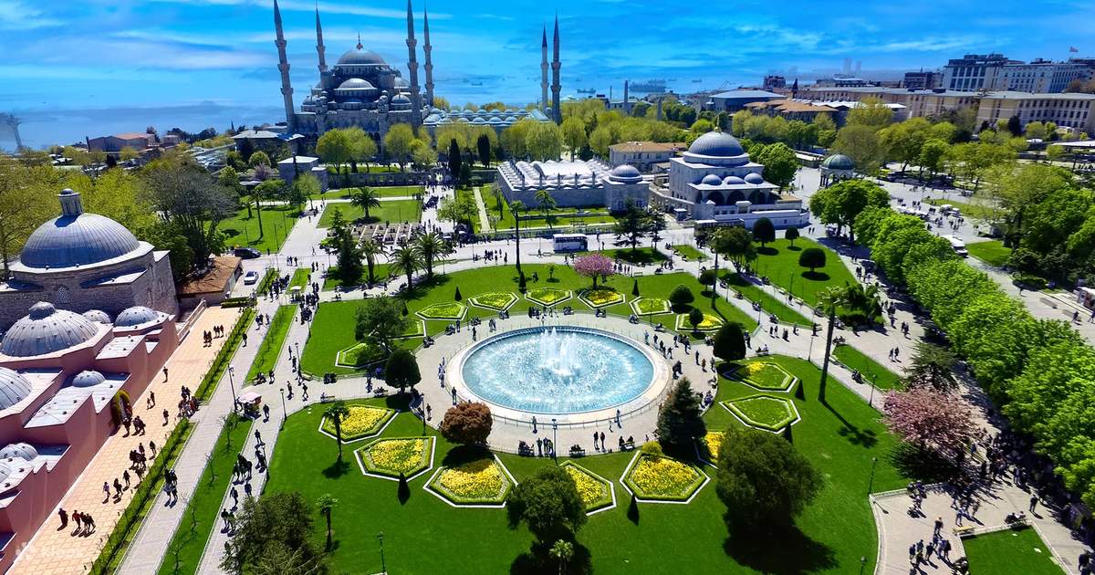 Lawatan Bandar Istanbul Dengan Tangki Basilika Laluan Pantas W ...