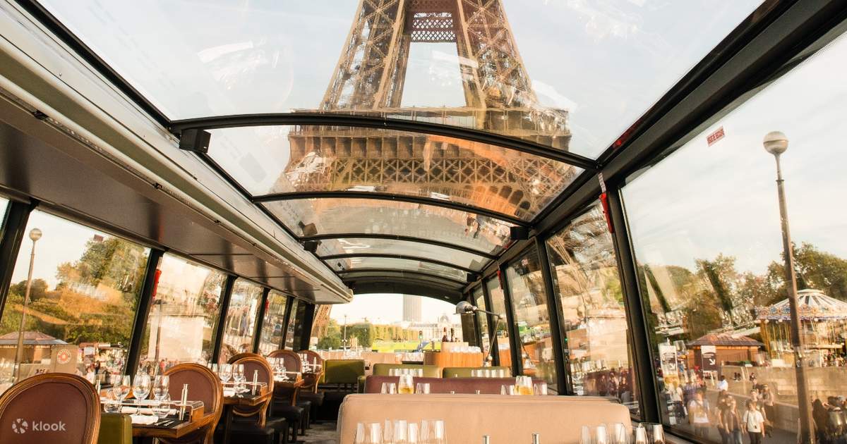 French Gourmet Lunch or Dinner by Bustronome Luxury Bus in Paris ...