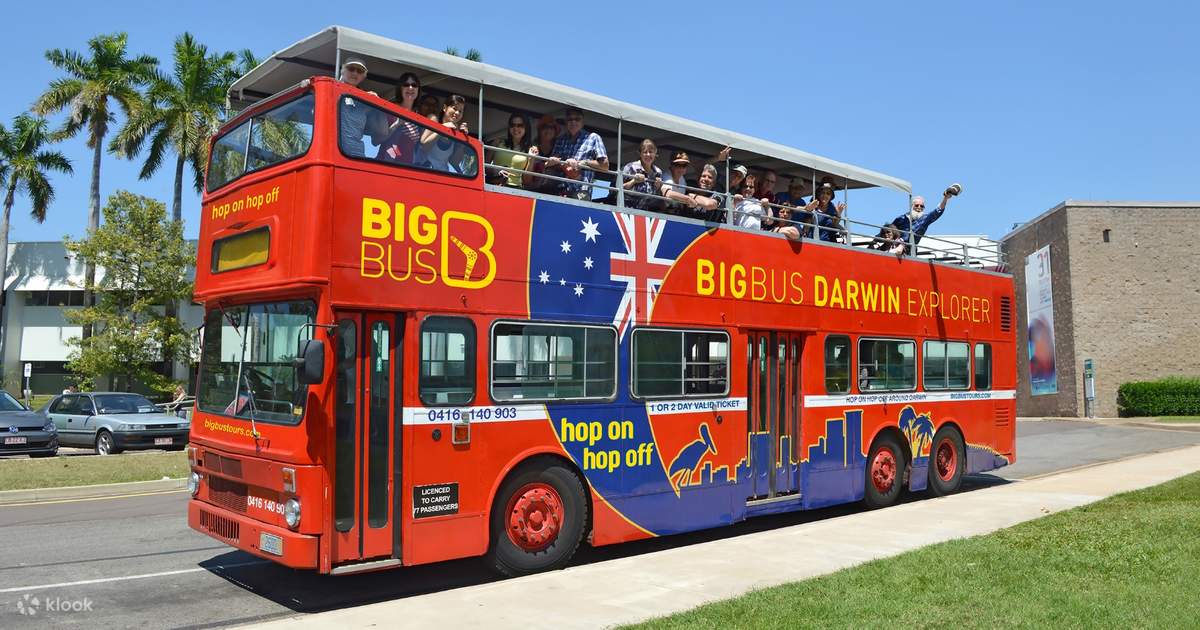 Big Bus Hop-On Hop-Off Tour (Open-Top) di Darwin, Australia - Klook ...