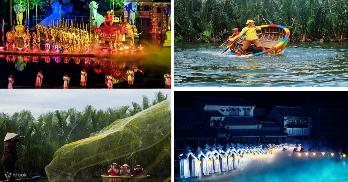 Combo Coconut Forest Basket Boat Ride & Hoi An Memories Show Ticket ...