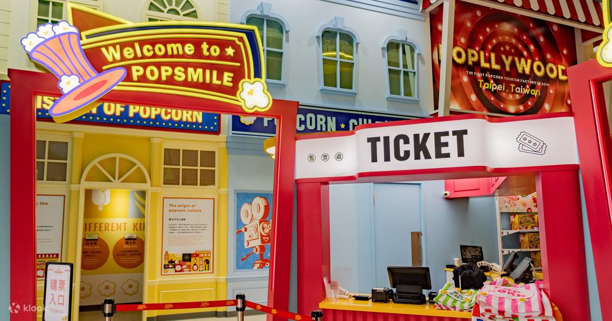 New Taipei Kazi Popcorn Sightseeing Factory Ticket・Free delivery of ...