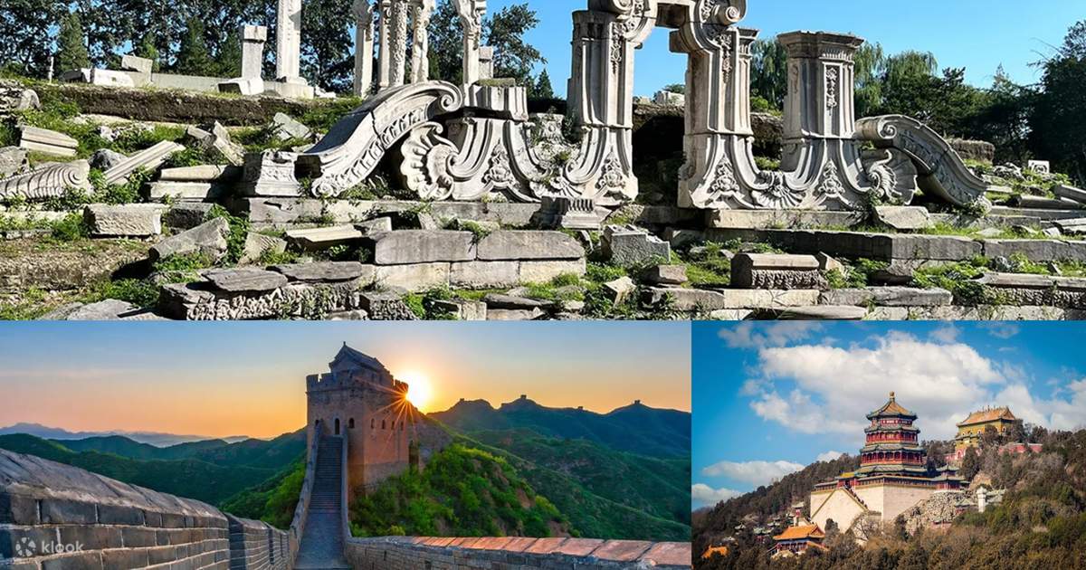 One-Day Tour of Badaling Great Wall, Summer Palace & Old Summer Palace ...