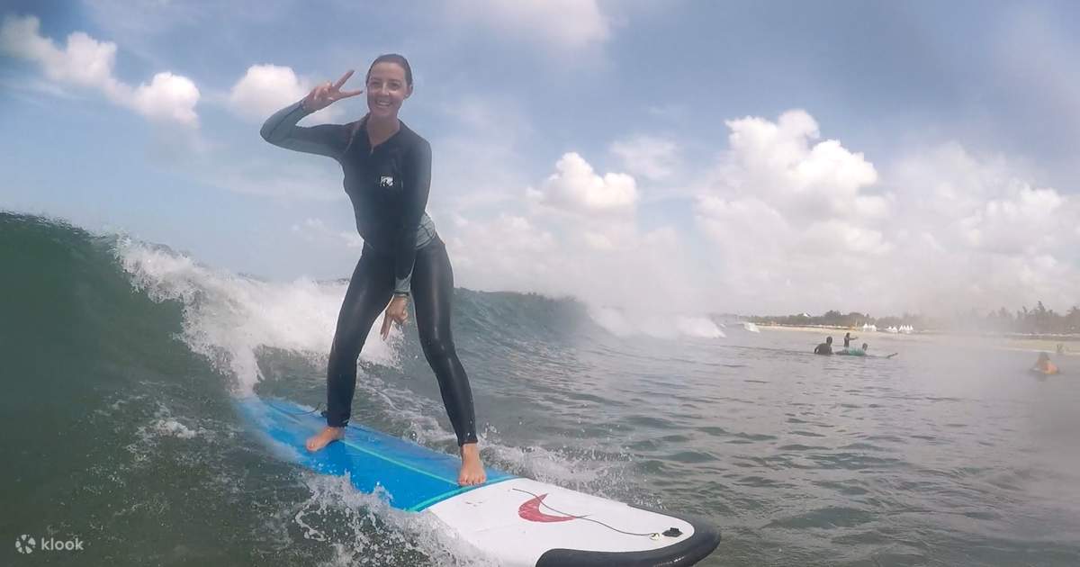 Surf Lesson at Legian Beach, Bali, Indonesia - Klook New Zealand