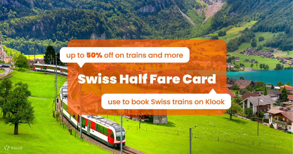Swiss Half Fare Card - Klook United States
