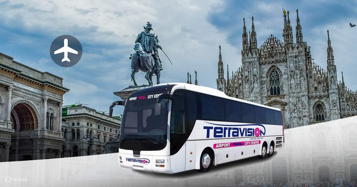 Terravision의 밀라노행 공유 밀라노-말펜사 공항 교통편(MXP) - 클룩 Klook 한국