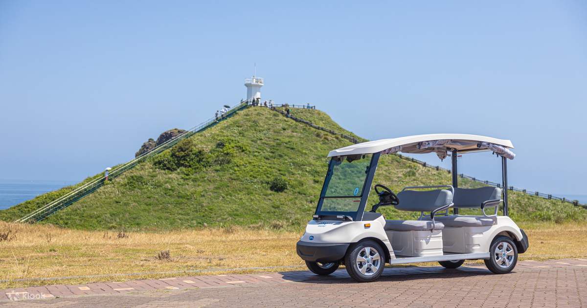 Jeju Seopjikoji Cart Rental + Yumin Art Nouveau Collection Ticket - Klook