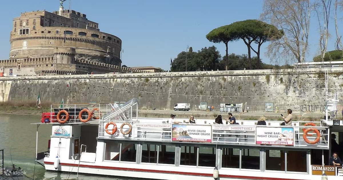 Chuyến tham quan bằng du thuyền ngắm cảnh Rome trên sông Tiber - Klook ...