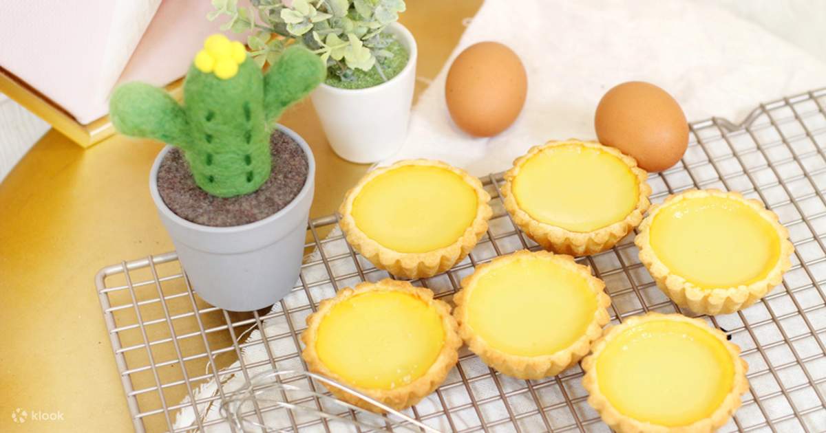 Hong Kong｜Kelas pengalaman membuat kue｜Kue tart telur dan kue bulan ...