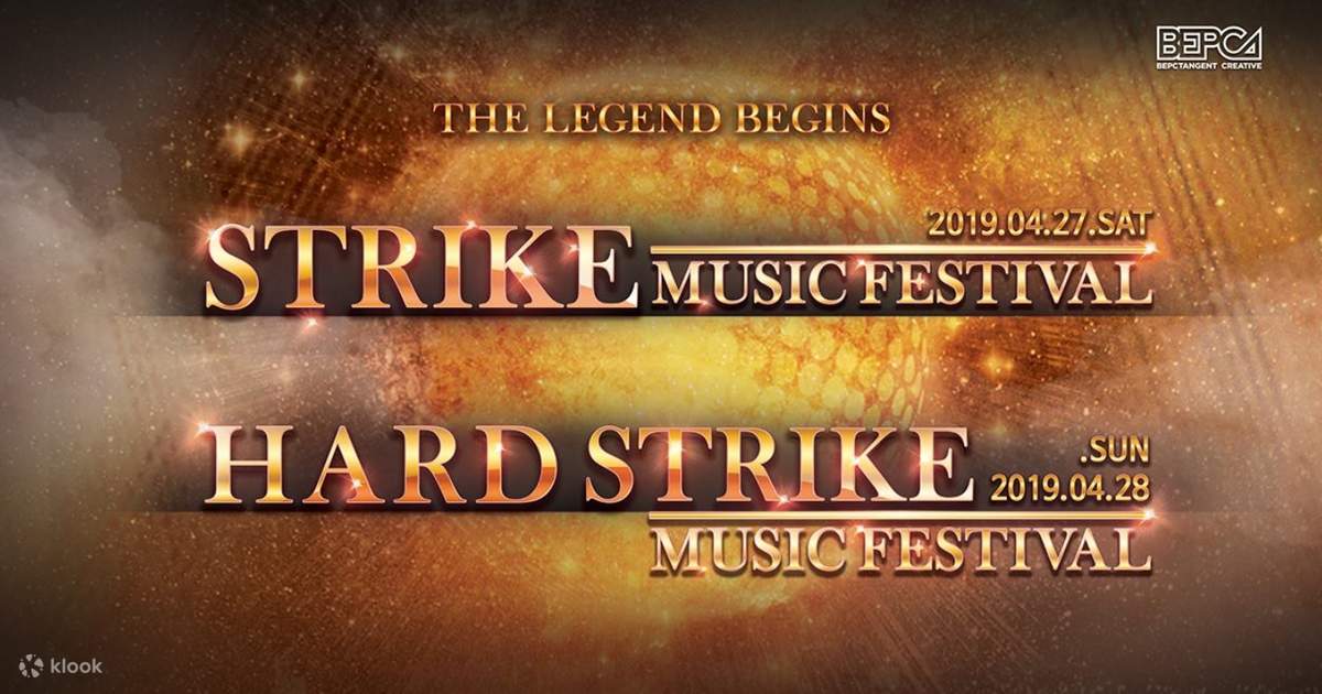 Strike Music Festival 2019 in Seoul, South Korea - Klook United States