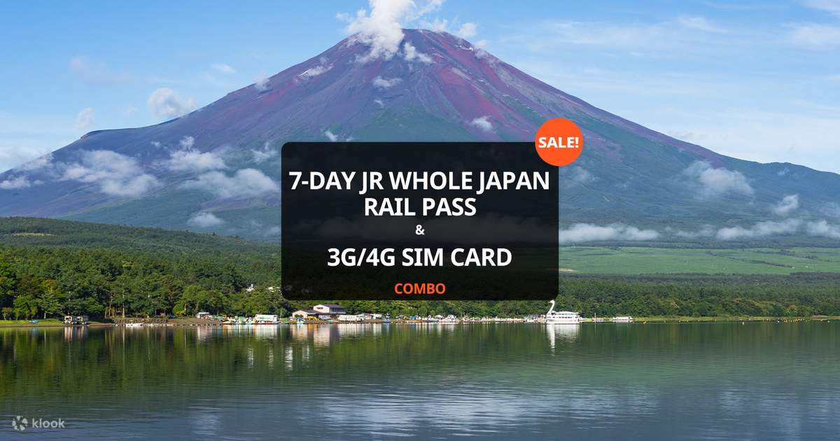 7-Day JR Whole Japan Rail Pass and Free SIM Card for Japan - Klook ...