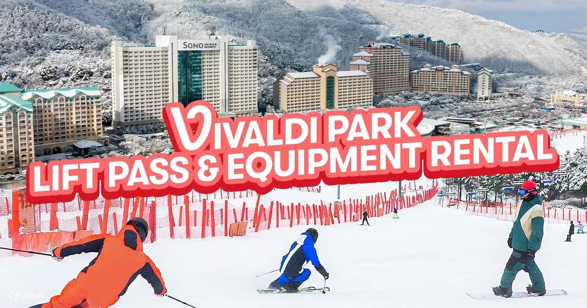 Sono Ski Resort Vivaldi Park Lift Pass and Equipment Rental - Klook