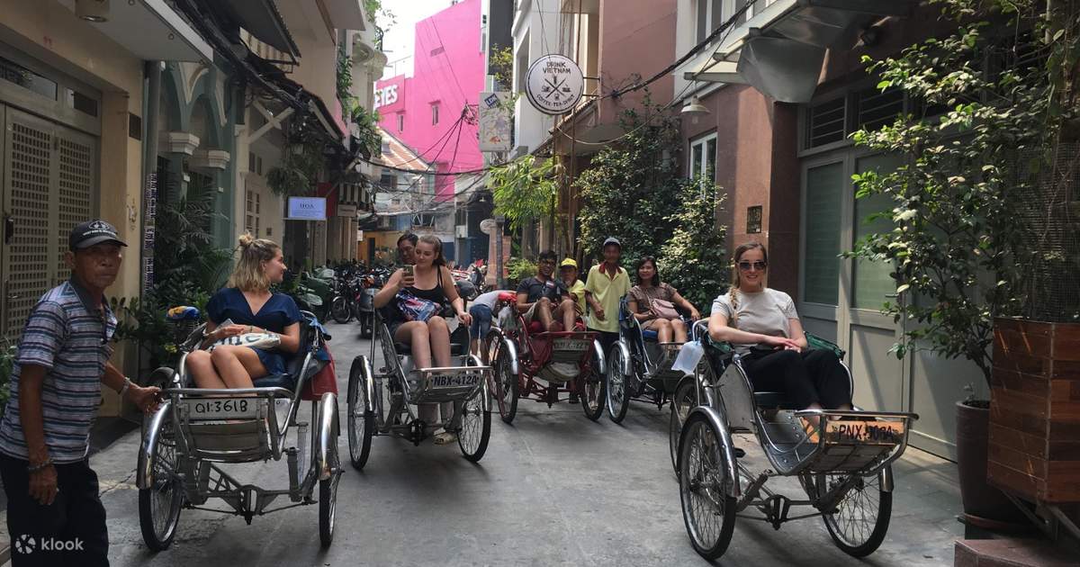 Cyclo Ride with Lunch or Dinner in Vietnamese Restaurant - Klook United ...