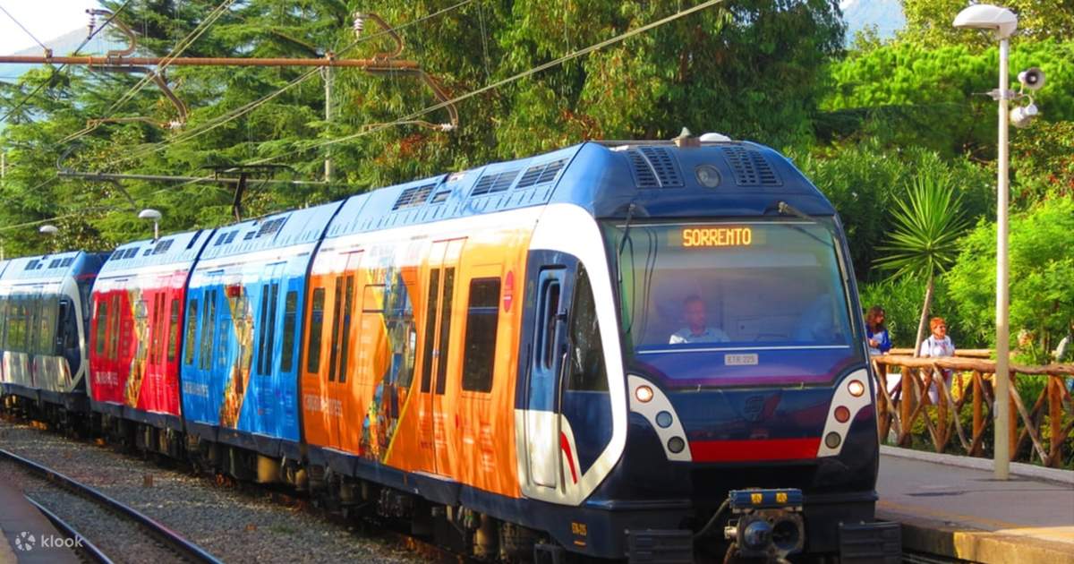 Naples - Ercolano Scavi shared train transfers by Campania Express - Klook