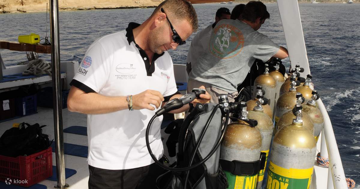 Enriched Air Diver Course in Sharm El-Sheikh with PADI 5 Star CDC - Klook