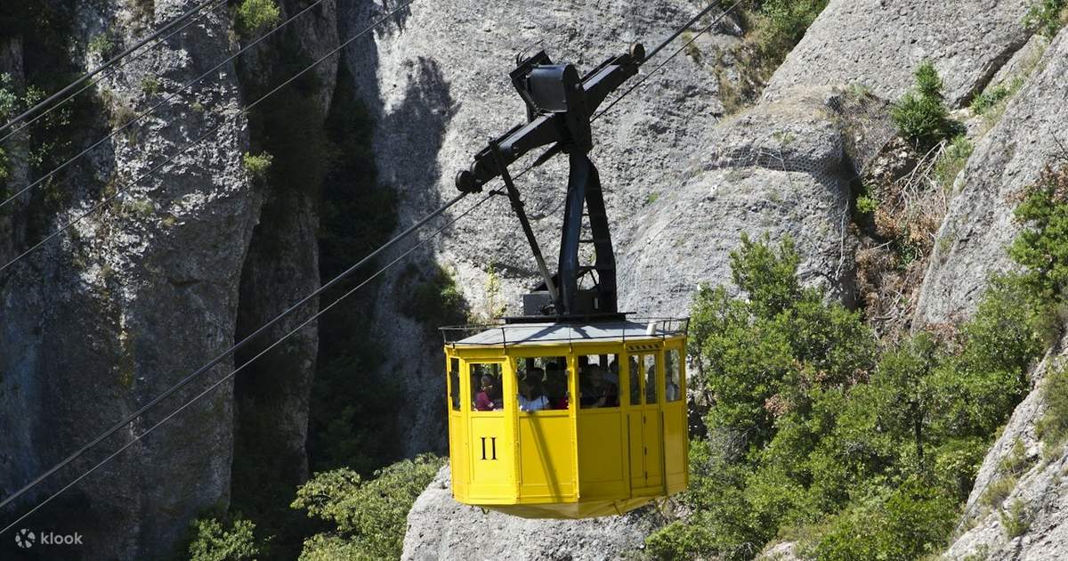 Montserrat cable car ticket in Barcelona - Klook États-Unis