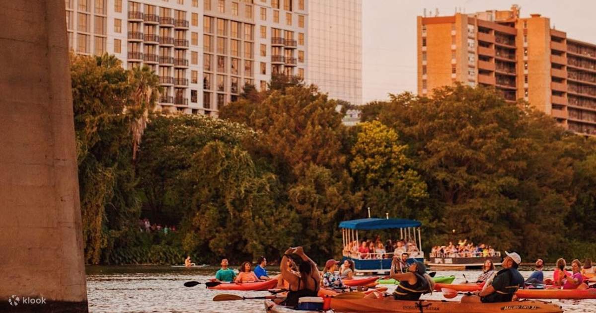 Austin Sunset Bat Watching Kayak Tour - Klook