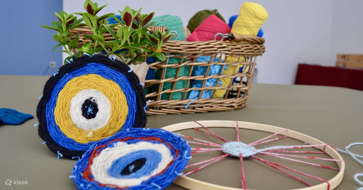 Athens: Evil Eye Weaving Workshop with Greek Tea - Klook