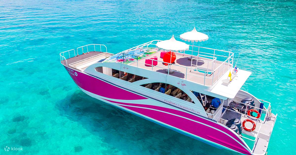Phuket: Phi Phi, Maithon islands Tour By 2 Story Speed Catamaran ...