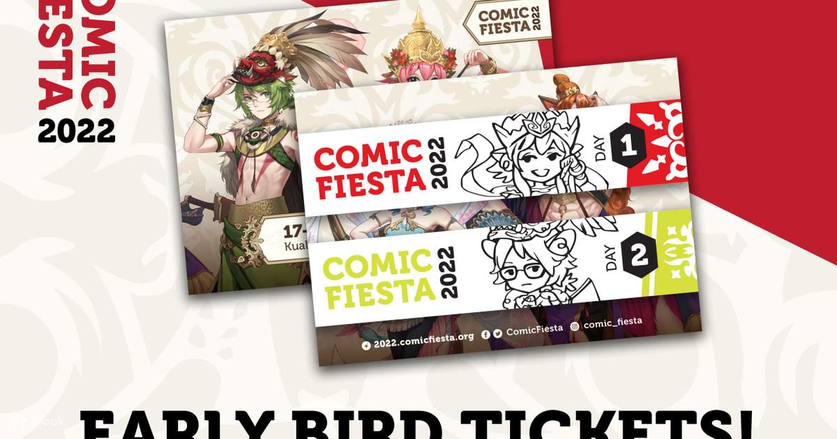 Comic Fiesta Admission Ticket Malaysia - Klook