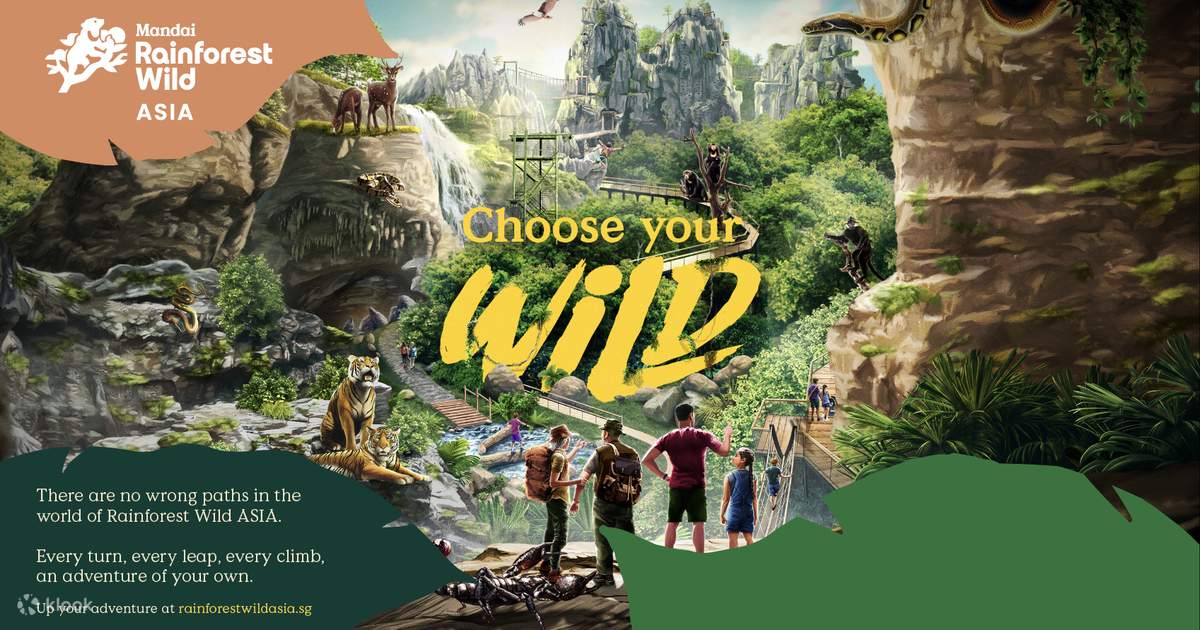 Rainforest Wild ASIA Ticket | Mandai Wildlife Reserve, Singapore ...