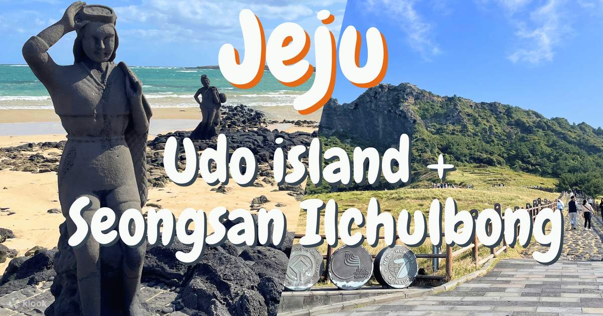 Jeju Udo Island & Seongsan Ilchulbong & Seopjikoji Day Tour - Klook