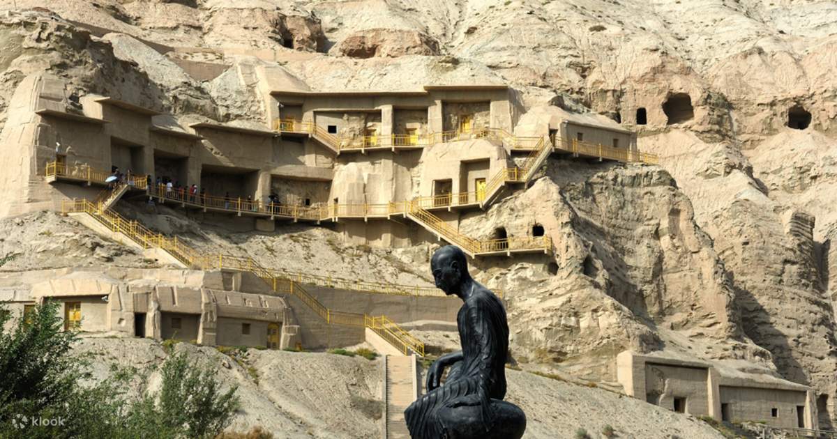 Dunhuang West Thousand Buddha Caves and Yadan Geopark Private Day Tour ...