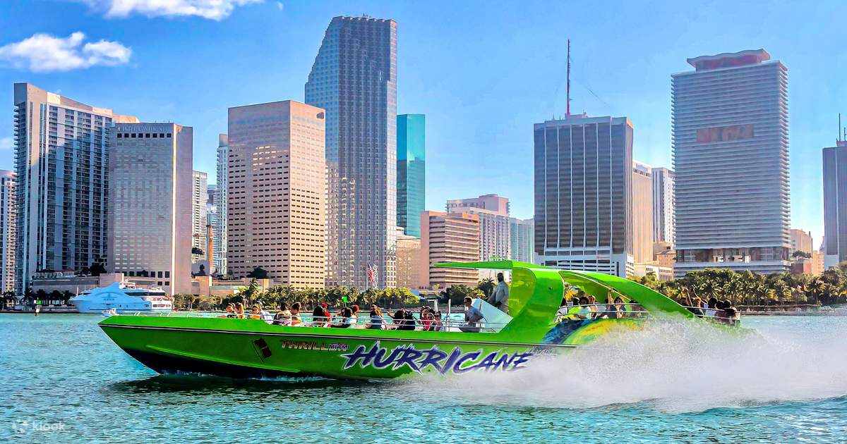 Hurricane Miami Speedboat Tour - Klook