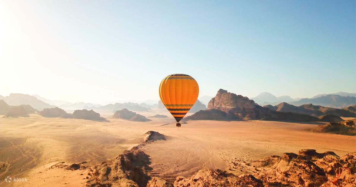 Wadi Rum Sunrise Hot Air Balloon, Jeep Tour and Hotel Transfer - Klook ...