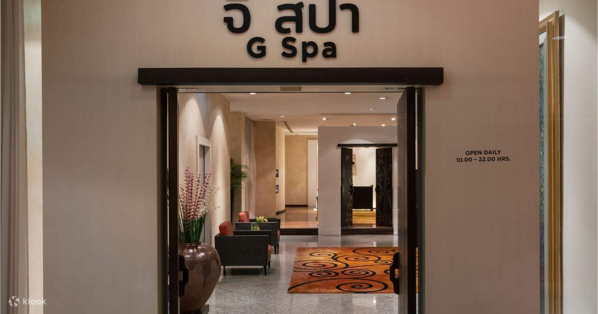 G Spa at Pullman Bangkok Hotel G - Klook Singapore