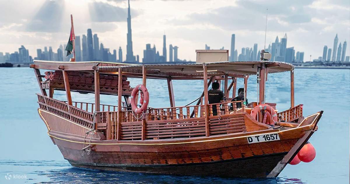 Burj Khalifa sunset abra experience in Dubai - Klook