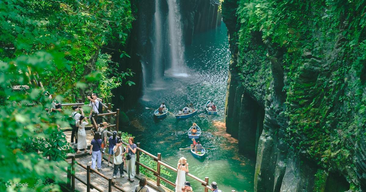Tour di 1 giorno di Aso e Takachiho (Ritorno facoltativo con il treno ...