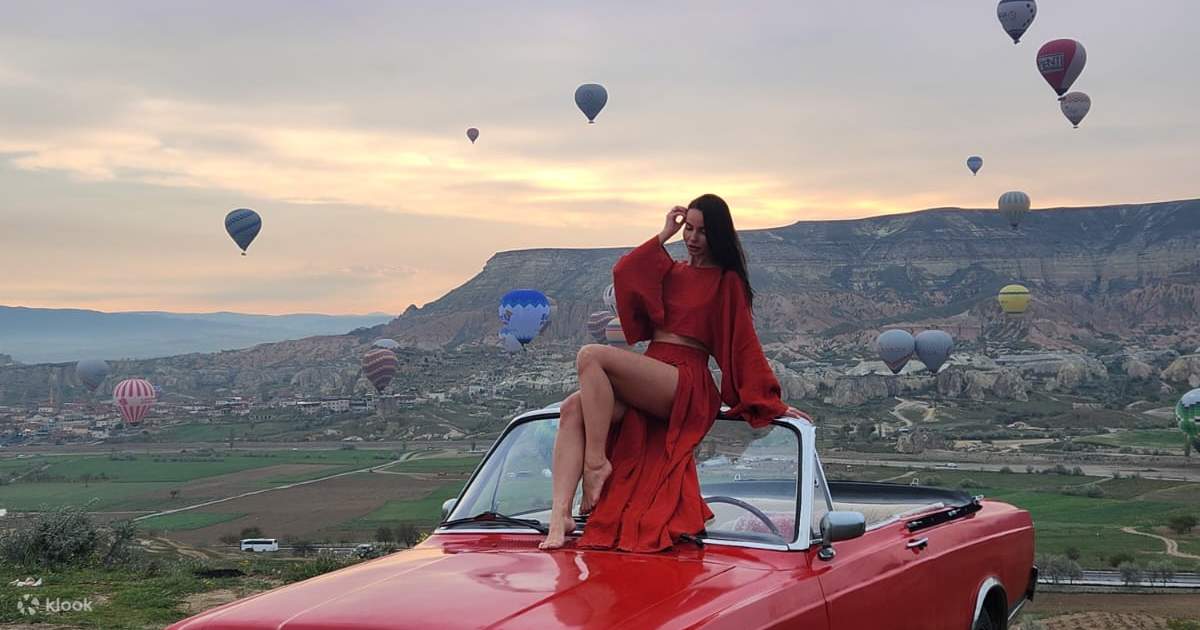 Classic Car and Balloon Chasing in Cappadocia - Klook United States