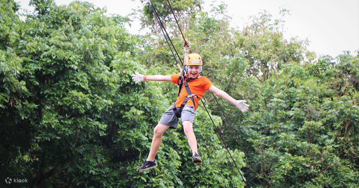 Parcours d'accrobranche du Phoenix Adventure Park - Klook États-Unis
