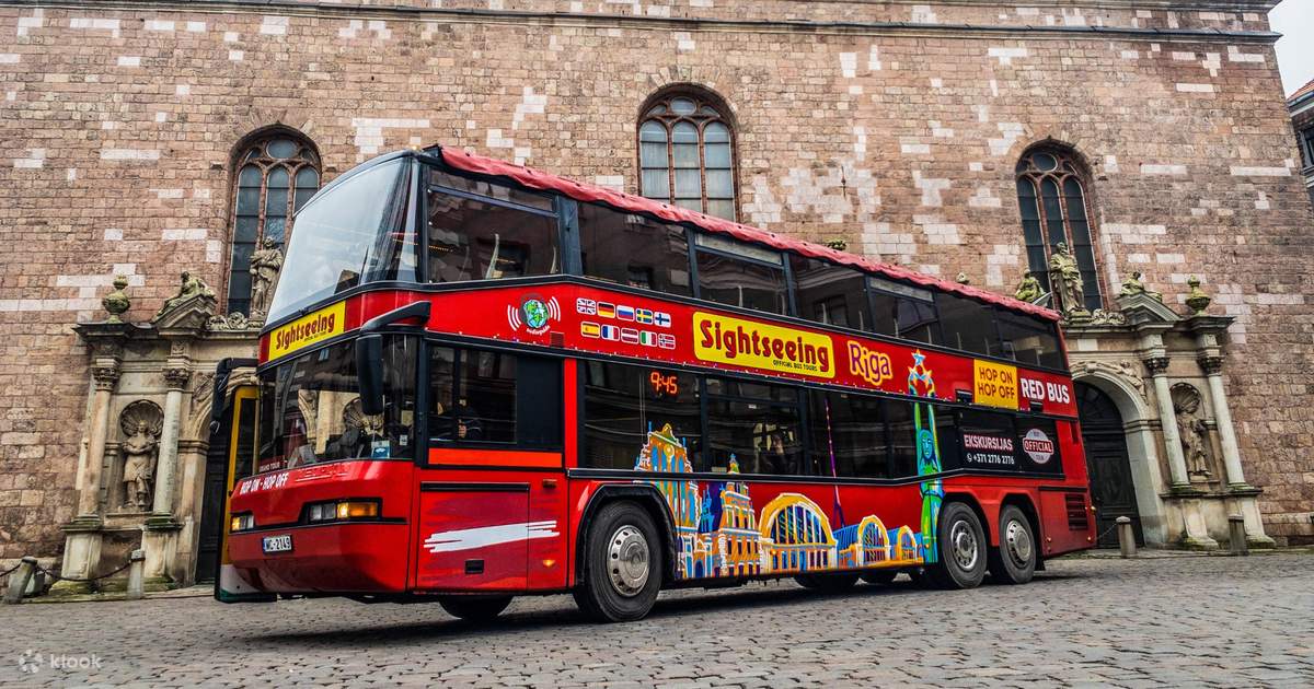 Riga Red Bus Hop-On Hop-Off Tour - Klook United States