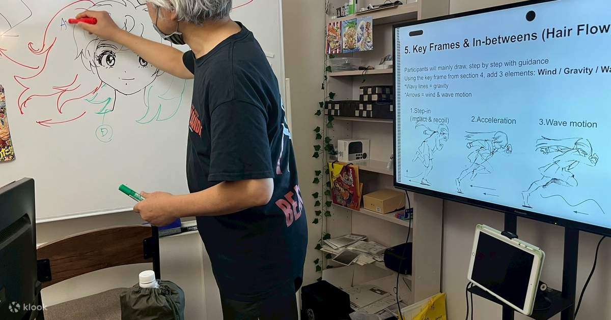 Tokyo Anime Creation Workshop with a professional Animator - Klook