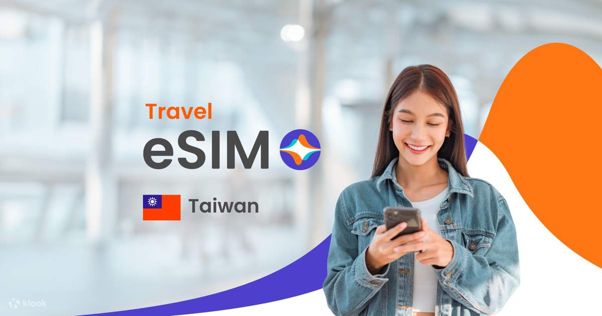 eSIM Taiwan with high-speed and stable Internet connection - Klook ...