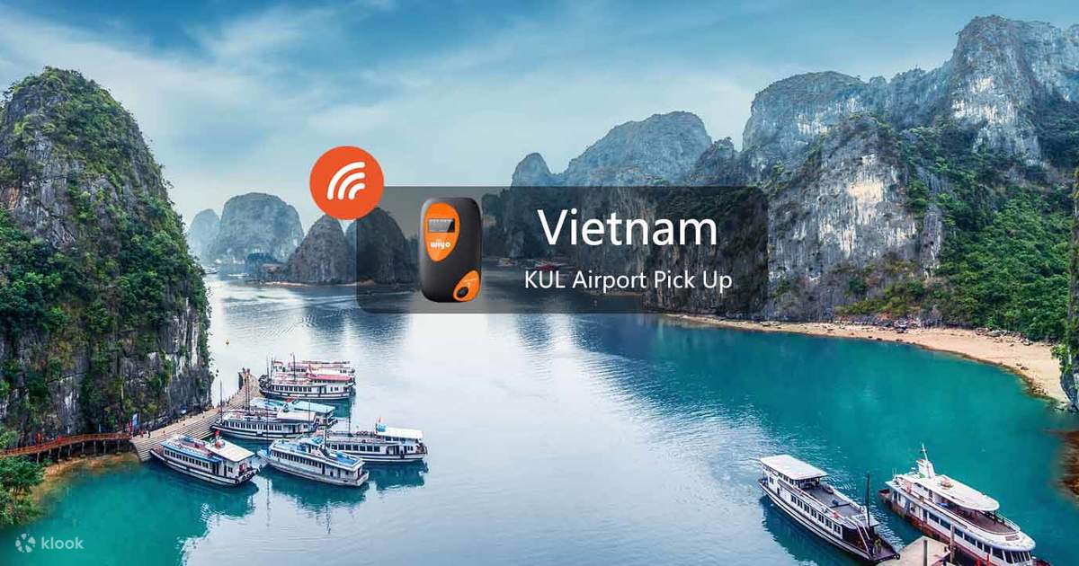 4G WiFi Device (KUL Pick Up) for Vietnam - Klook Estados Unidos