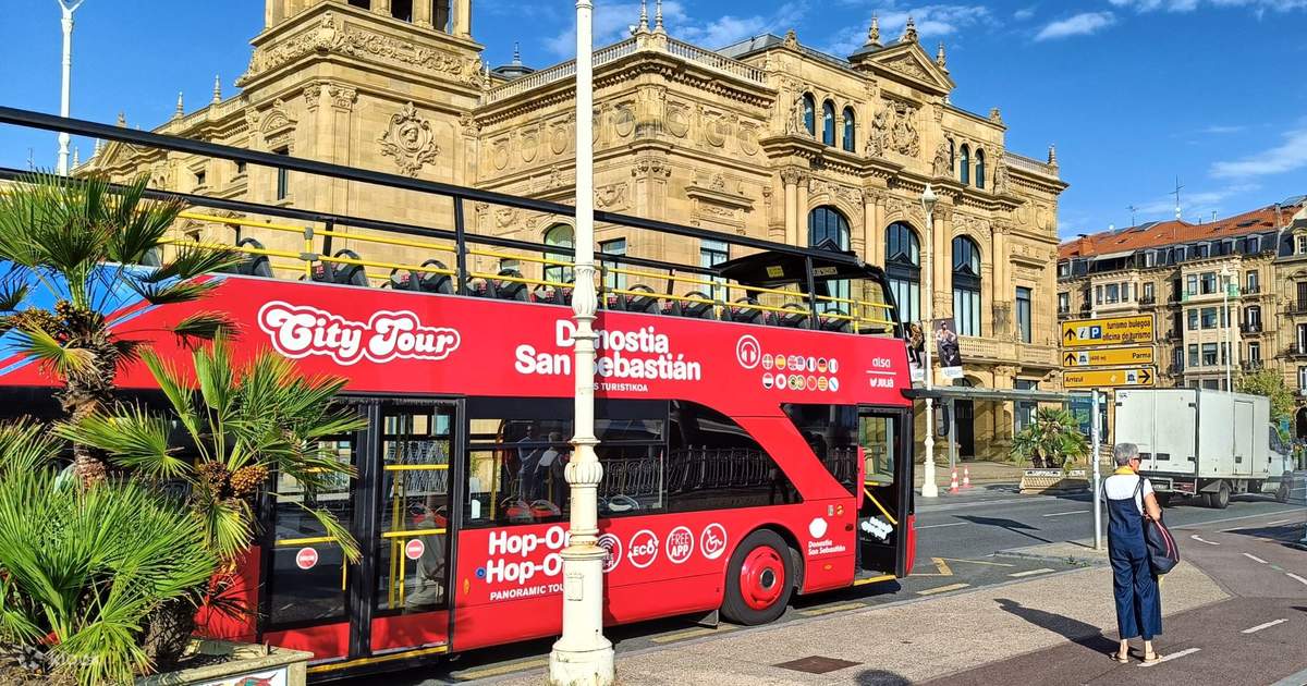 Bus wisata kota hop-on hop-off San Sebastian - Klook Indonesia