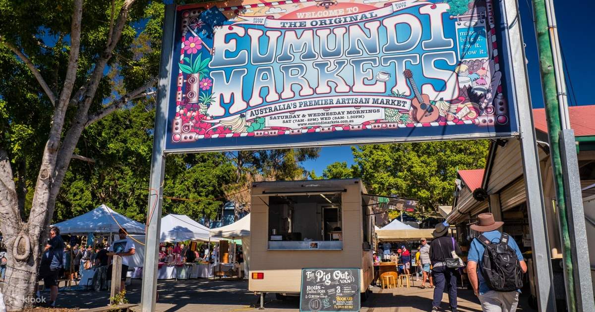 Sunshine Coast Eumundi Markets Join In Tour - Klook Australia