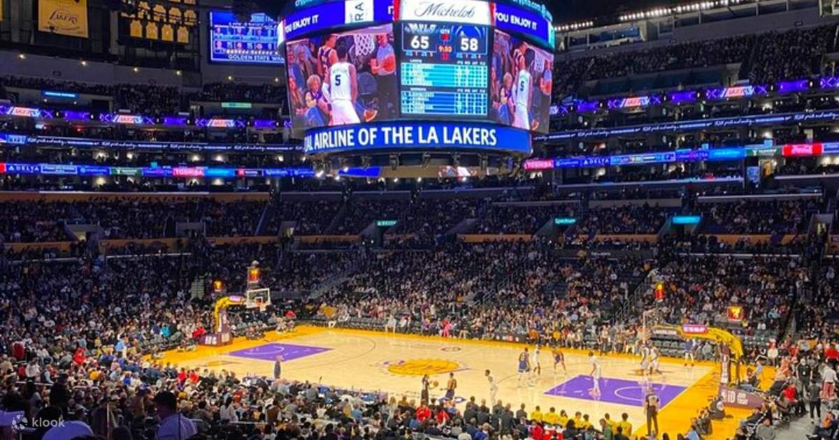Los Angeles Lakers Basketball Game Ticket - Klook United States