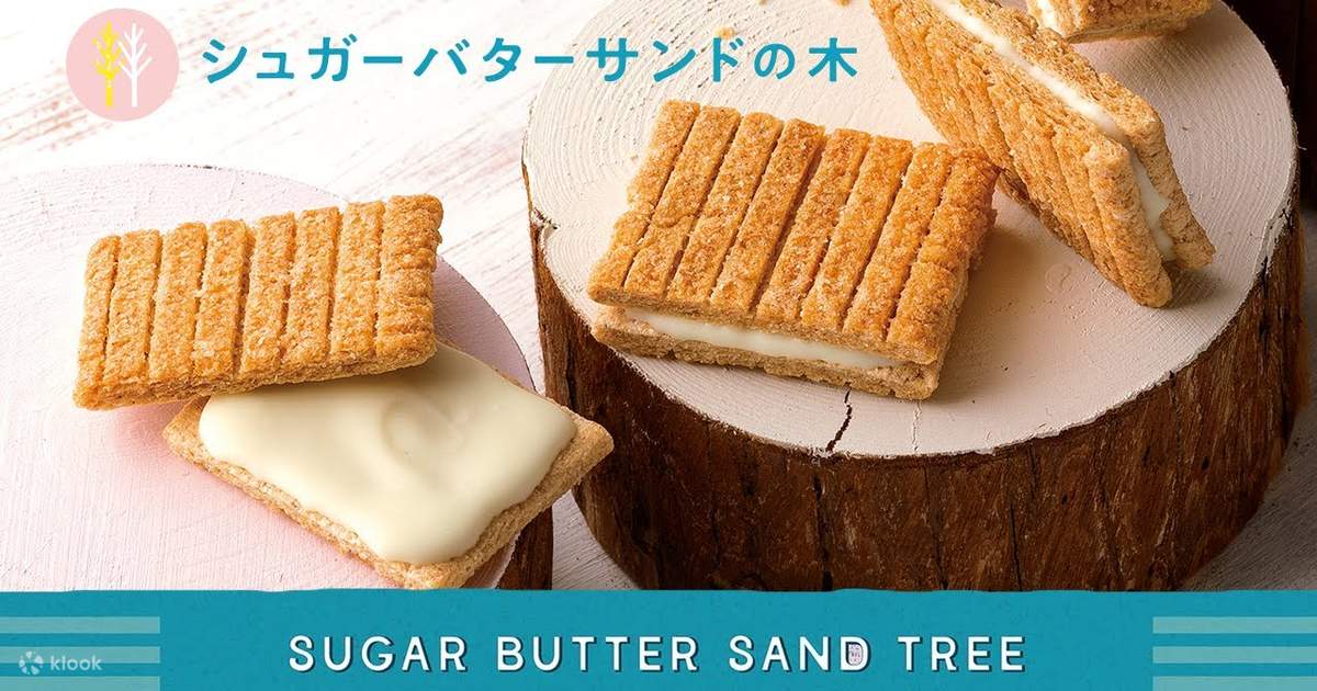 Tokyo Station Hot Sale SUGAR BUTTER TREE Sugar Cream Sandwich Biscuits ...